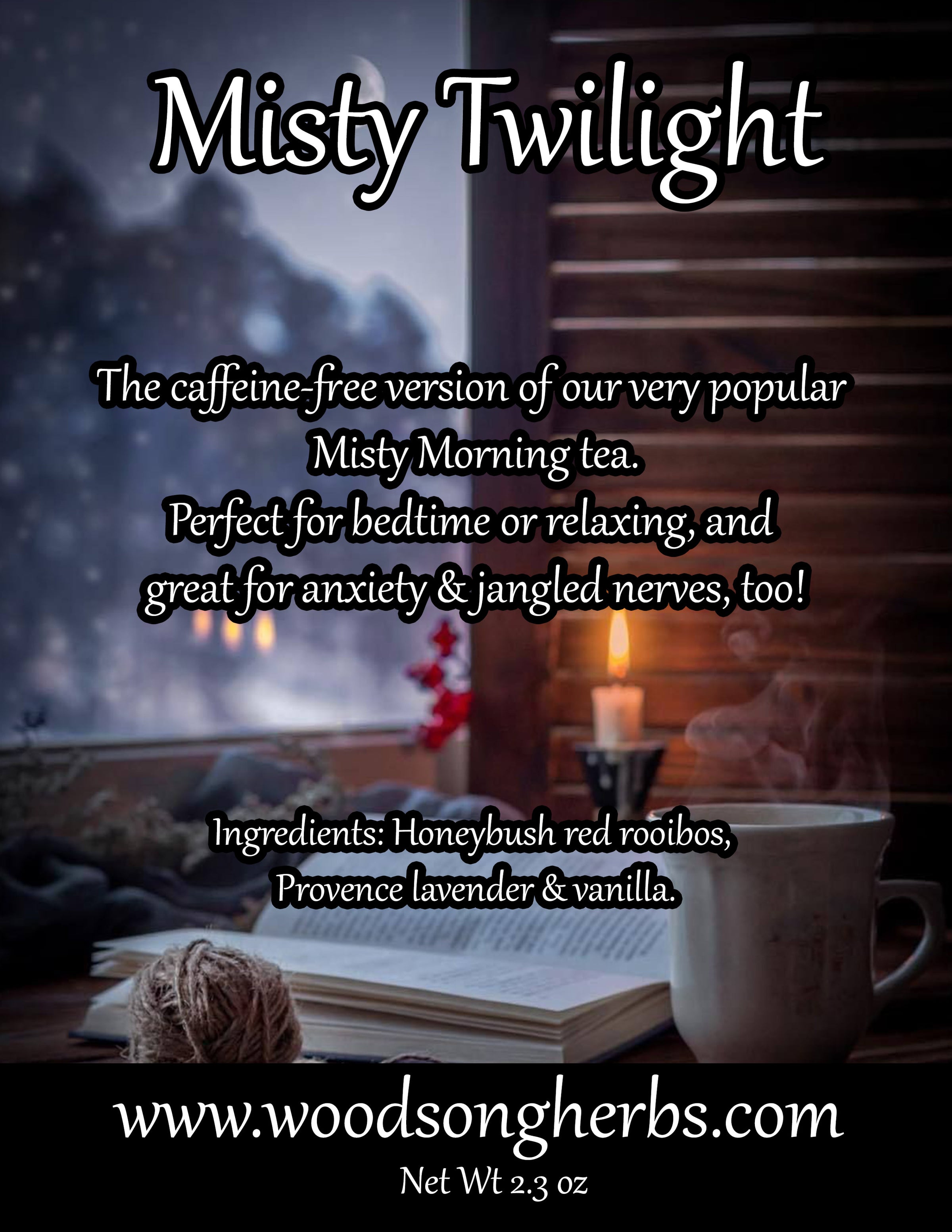 Misty Twilight Tea | Woodsong Herbs