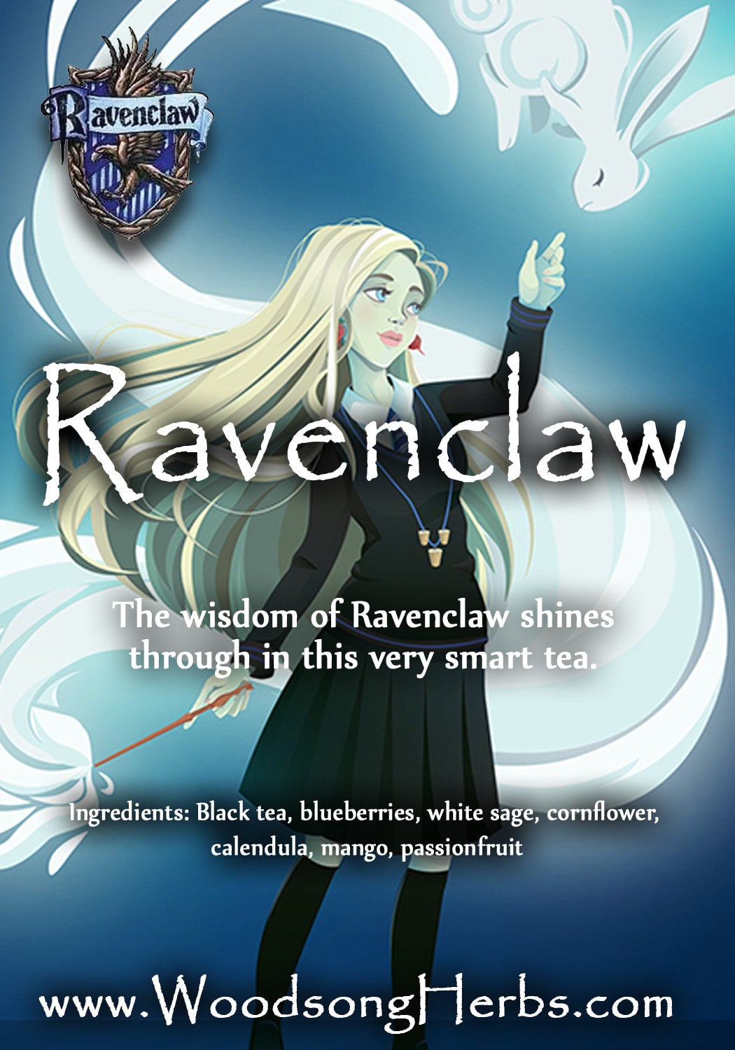 Ravenclaw Tea | Woodsong Herbs